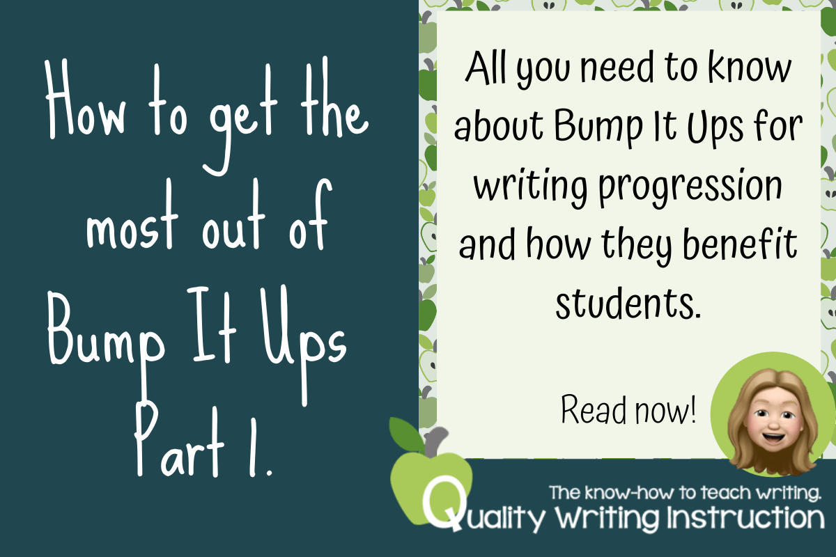 How to make the most of your Bump It Up resources - Part 1 - Quality ...